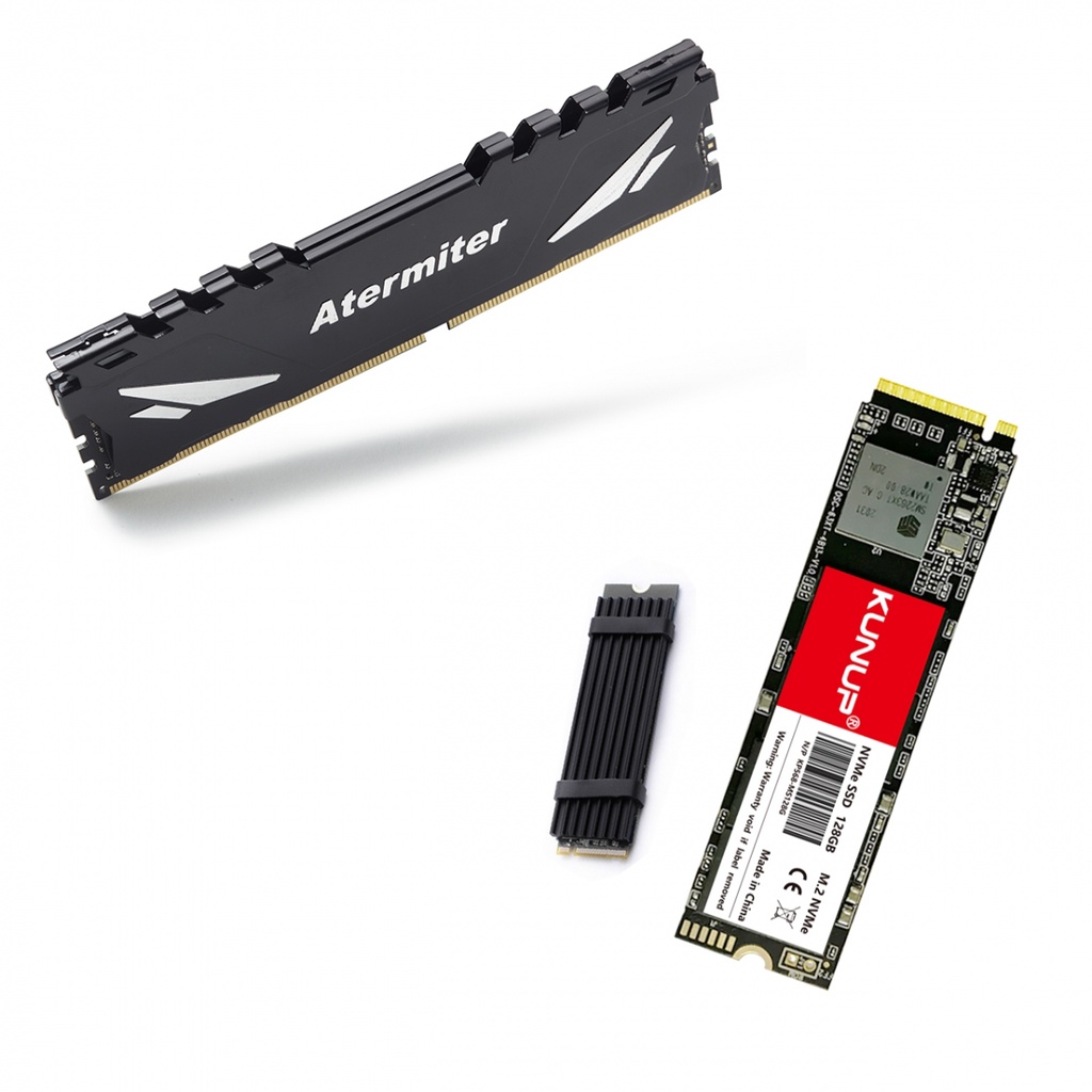 Kit Upgrade SSD Nvme 256gb + Memoria Ram DDR 4 4gb 2666mhz | Shopee Brasil