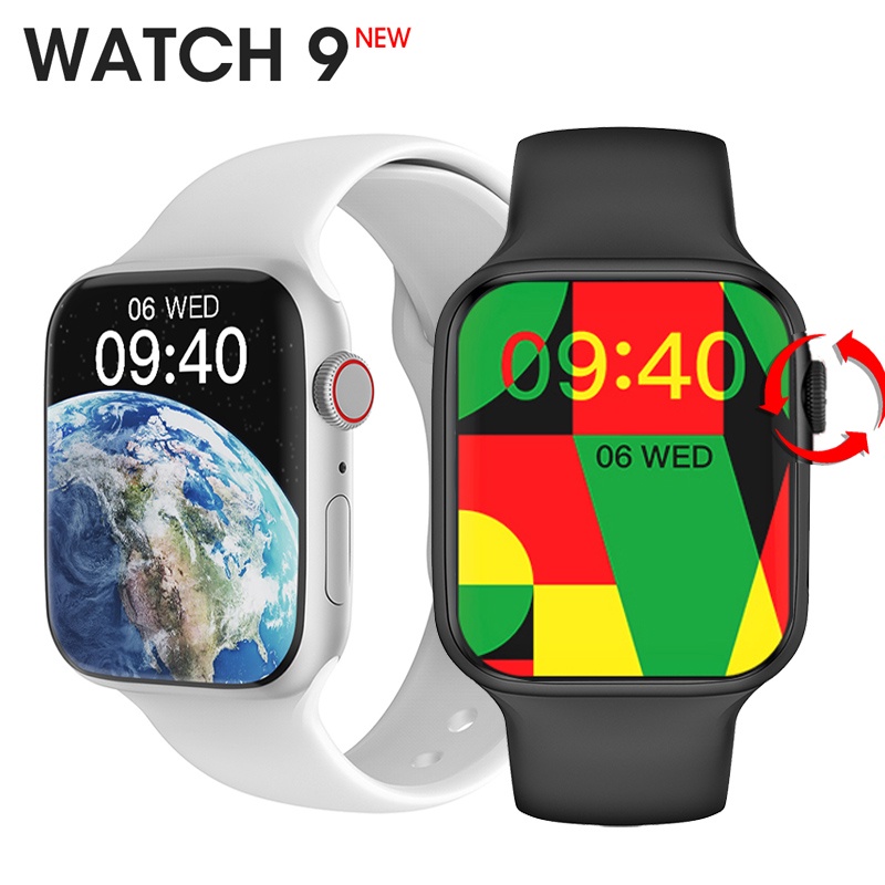 Relógio Inteligente Original W29 Pro Série 9 Siri NFC Monitor De ...