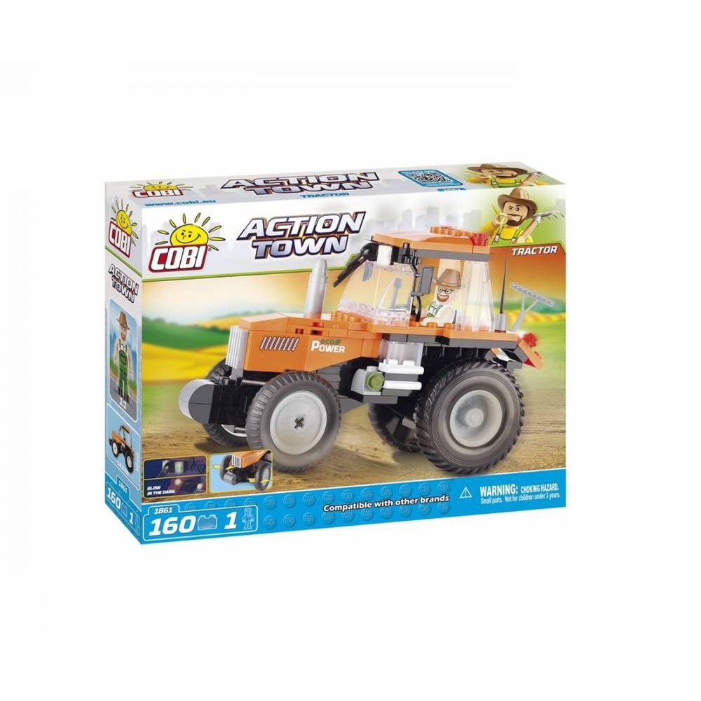 COBI Action Town - Trator | Shopee Brasil