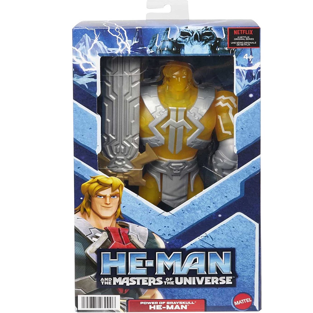 Boneco He-Man Master of Universe 22cm He-man Amarelo Mattel | Shopee Brasil
