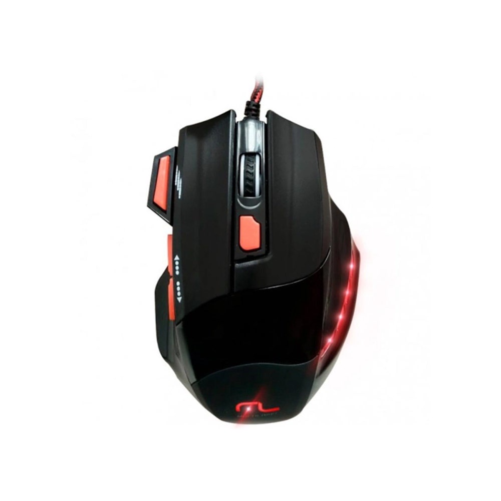 Mouse Gamer Multilaser USB 2400DPI Preto MO236 | Shopee Brasil