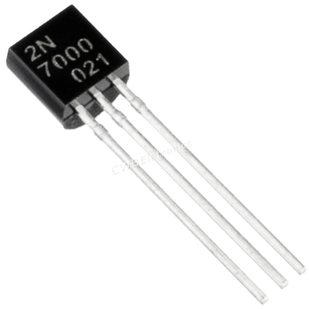 Transistor Mosfet 2N7000 (5 Peças) 2N 7000 N7000 Original | Shopee Brasil