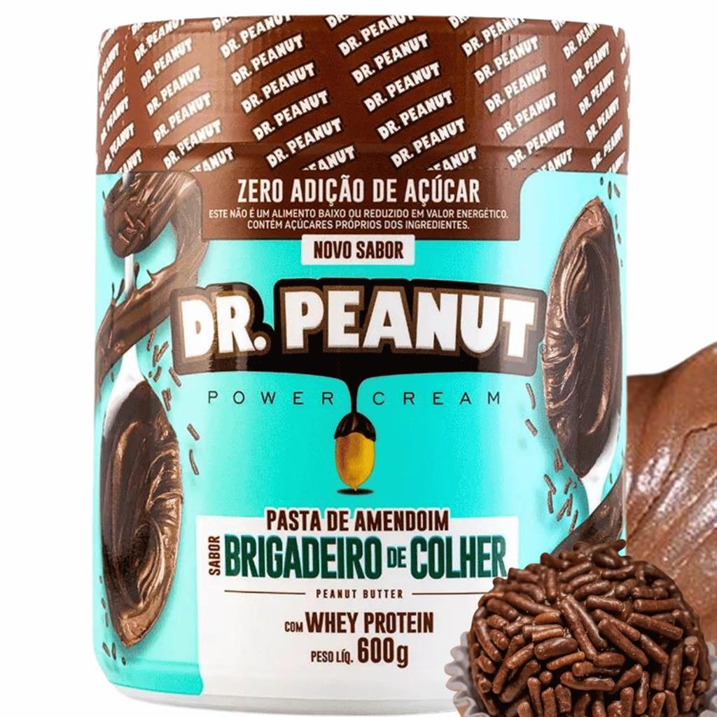 Pasta de Amendoim Dr Peanut 600g - Brigadeiro de Colher | Shopee Brasil