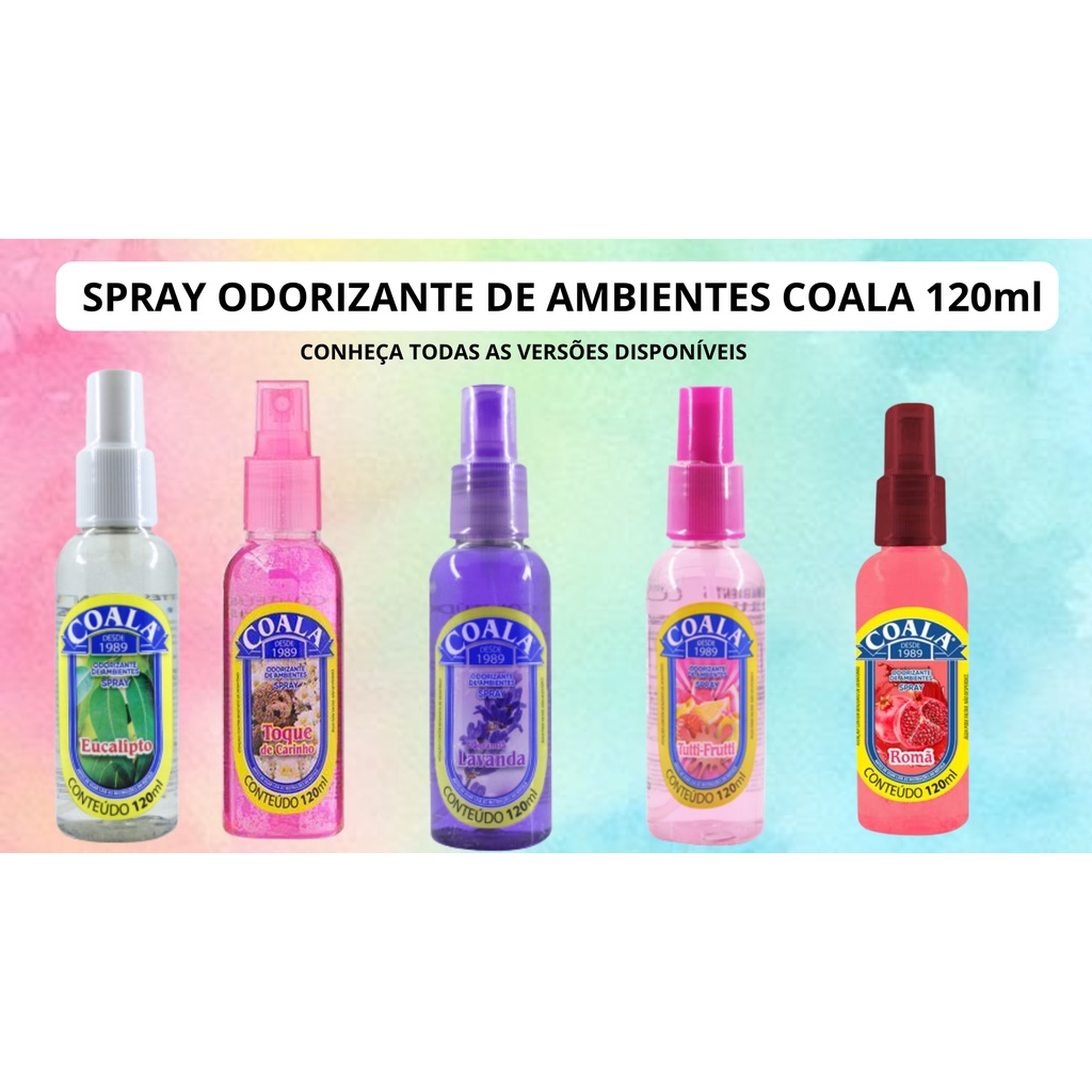 Spray Odorizante de Ambientes Coala 120ml | Shopee Brasil