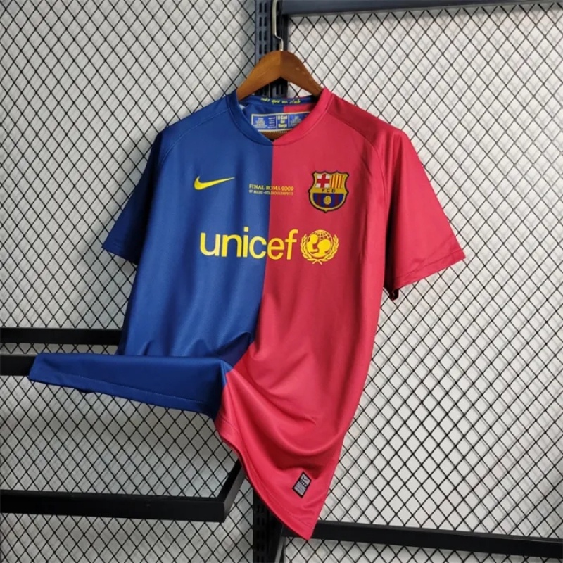 Messi Barcelona Jersey 08/09 História Kits De Futebol Retro 2008 2009 ...
