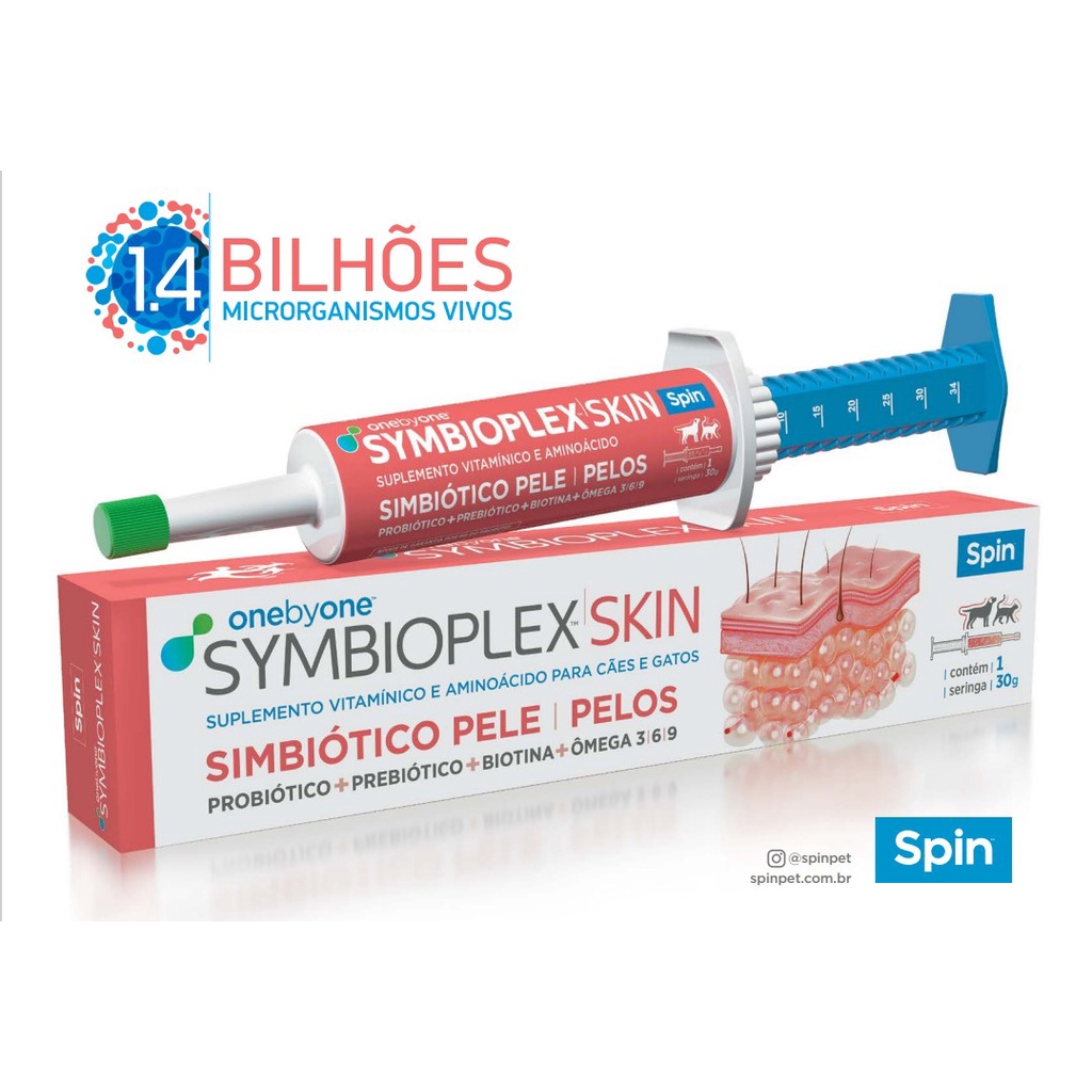 Simbiótico Symbioplex Skin 30g | Shopee Brasil
