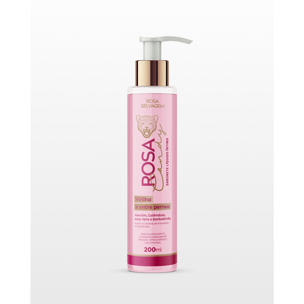 Sabonete Íntimo Rosa Selvagem 200ml | Shopee Brasil