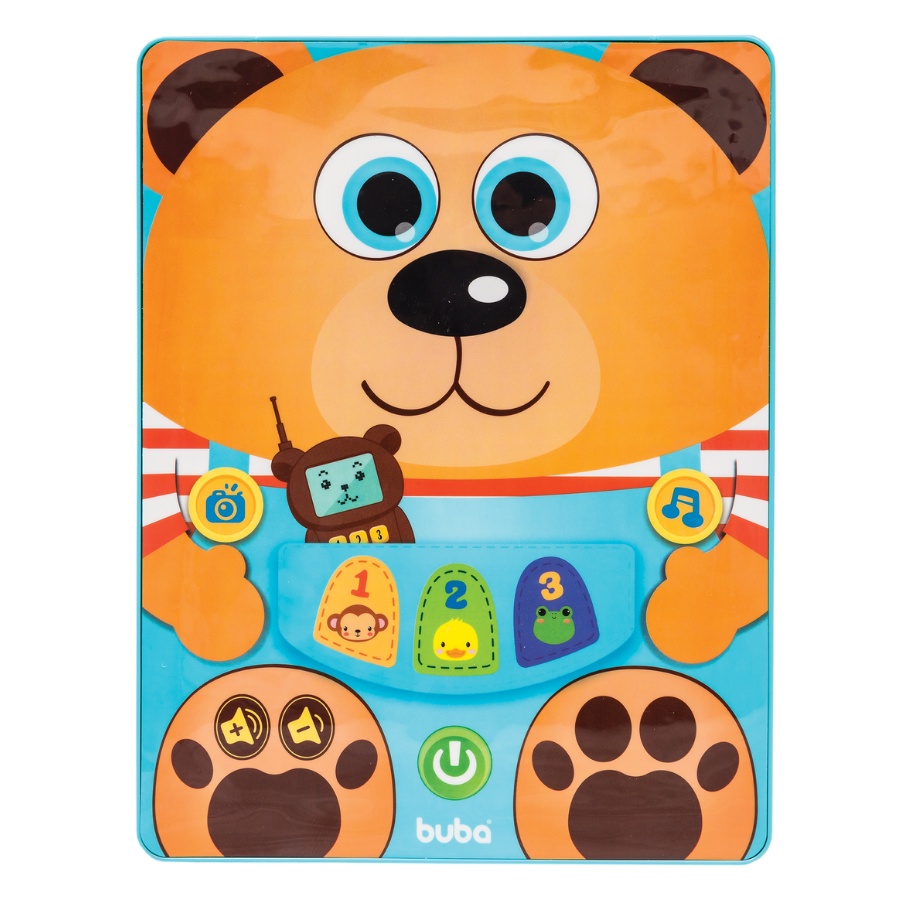 Tablet de Ursinho para bebês Interativo - Buba | Shopee Brasil