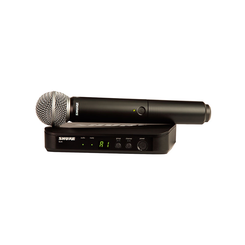 Sistema de Microfone Shure BLX24BR/SM58-M15 Sem Fio Vocal | Shopee Brasil