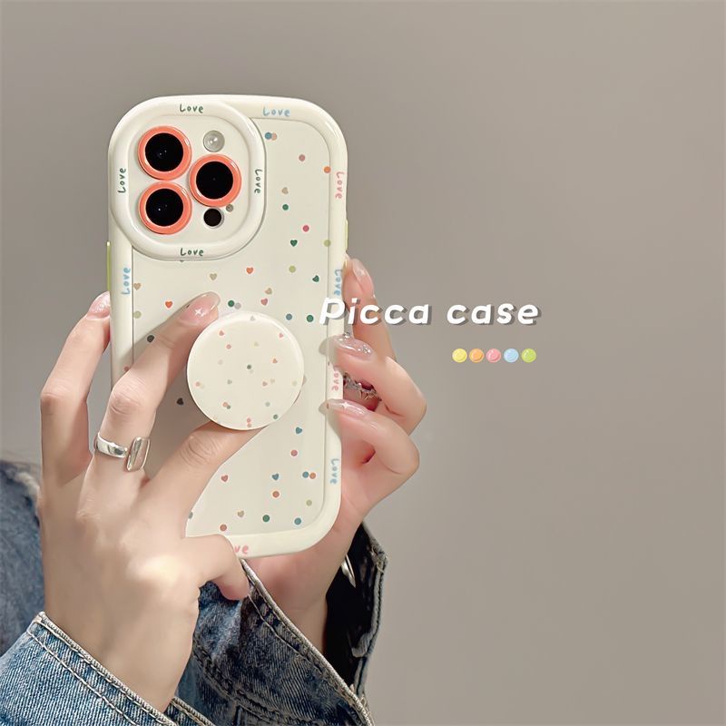 Caixa De Telefone Com Design De Suporte Para IPhone 12 13 14 11 Pro Max ...
