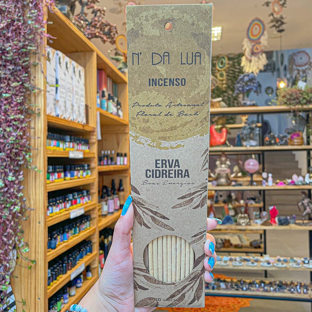 INCENSO N' DA LUA - ERVA CIDREIRA | Shopee Brasil