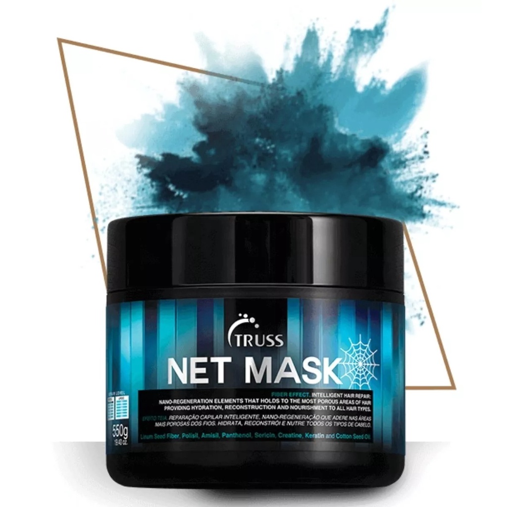 Truss Net Mask - Máscara Capilar 550g | Shopee Brasil