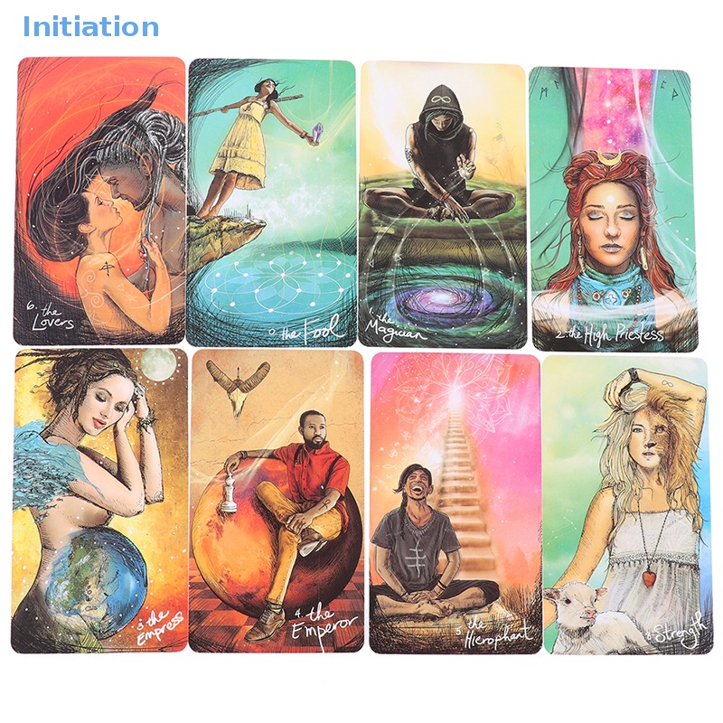 Iniciação Cartas De Tarô Light Seer's Tarot Jogo De Adivinhação De ...