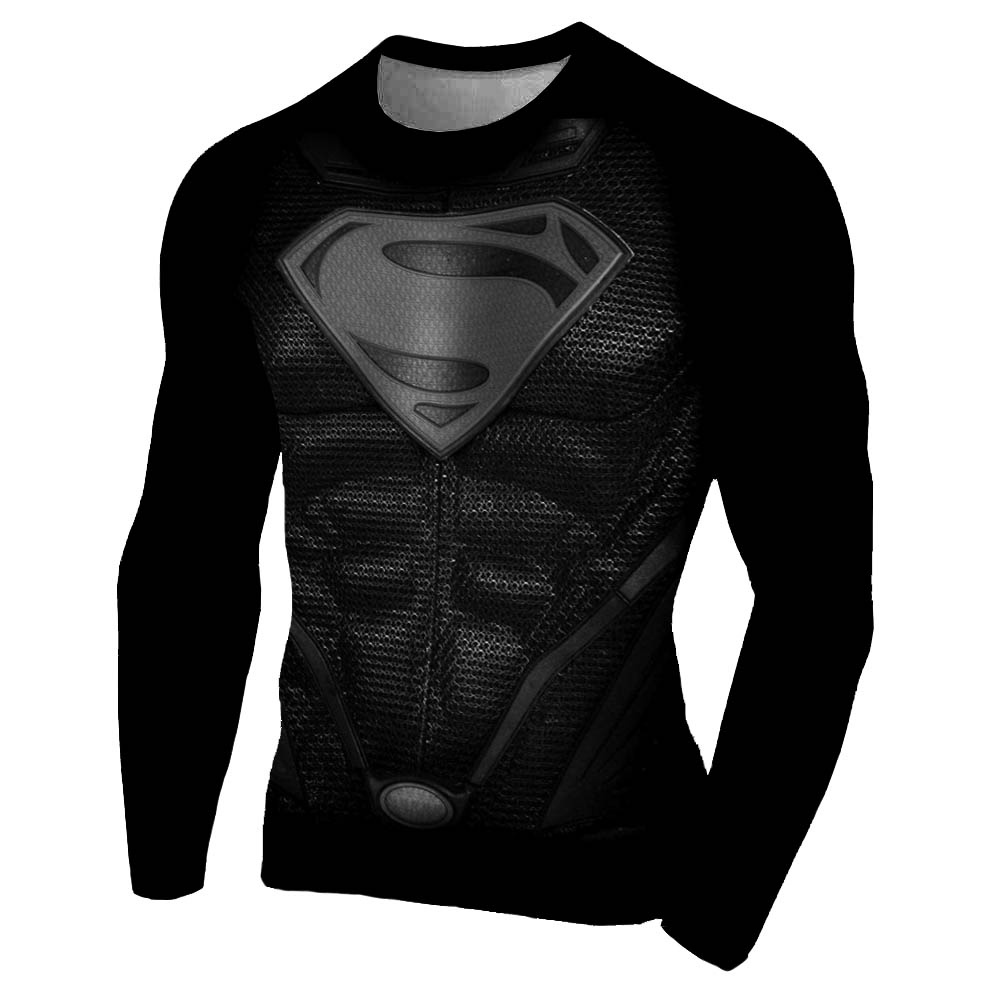 Rash Guard Superman Masculina Atlética | Shopee Brasil