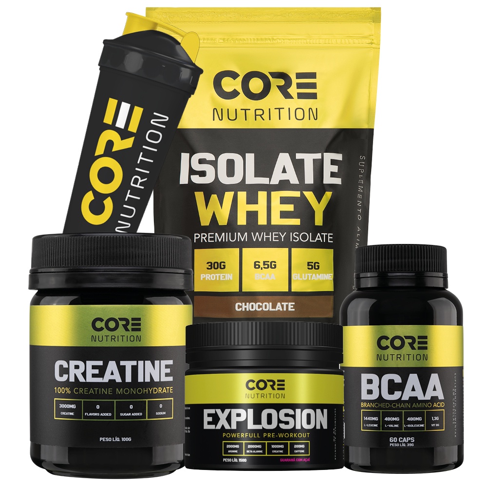 Kit Isolate Core Nutrition 02 | Shopee Brasil