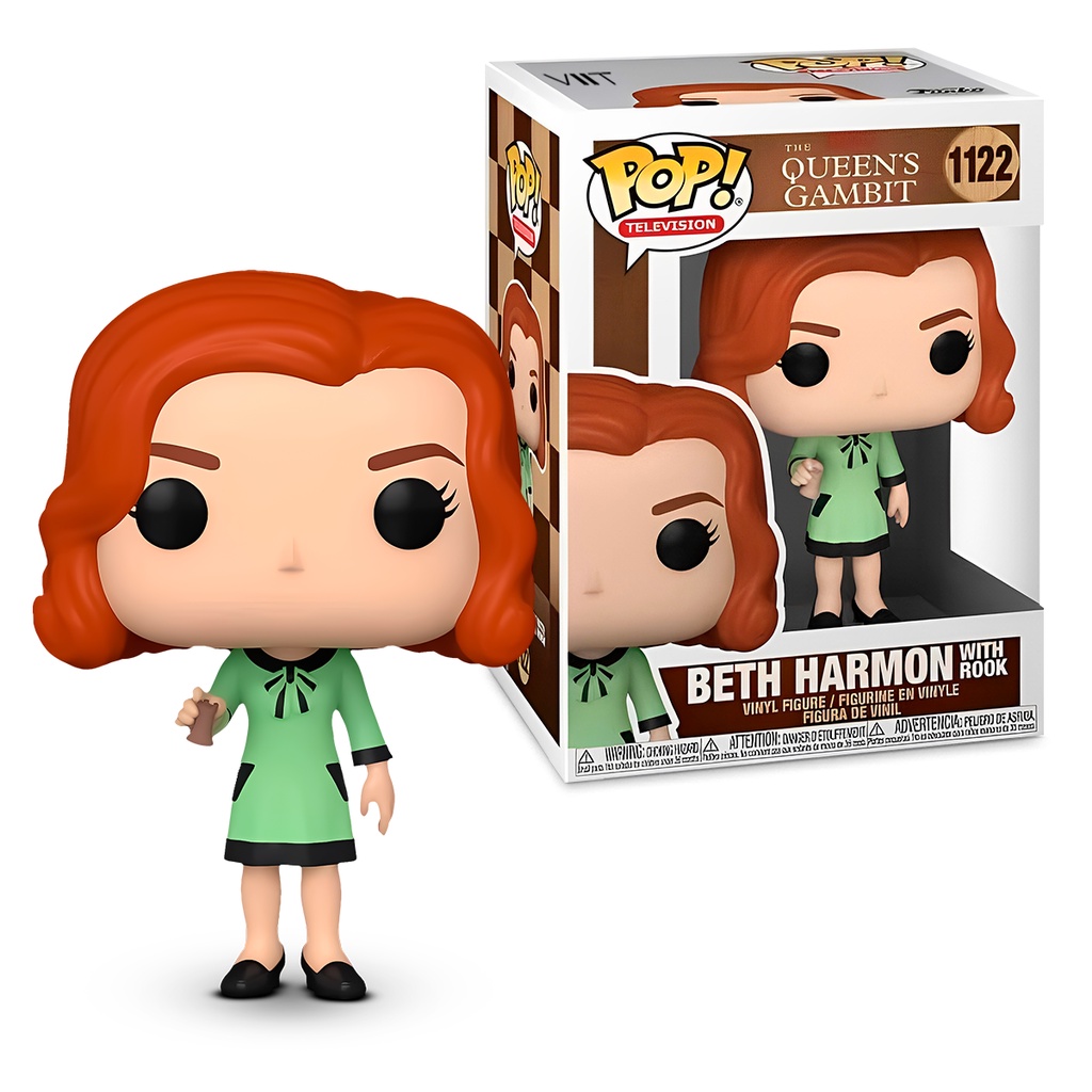 Funko Pop! Elizabeth Harmon (Anya Taylor-Joy) - O Gambito da Rainha ...