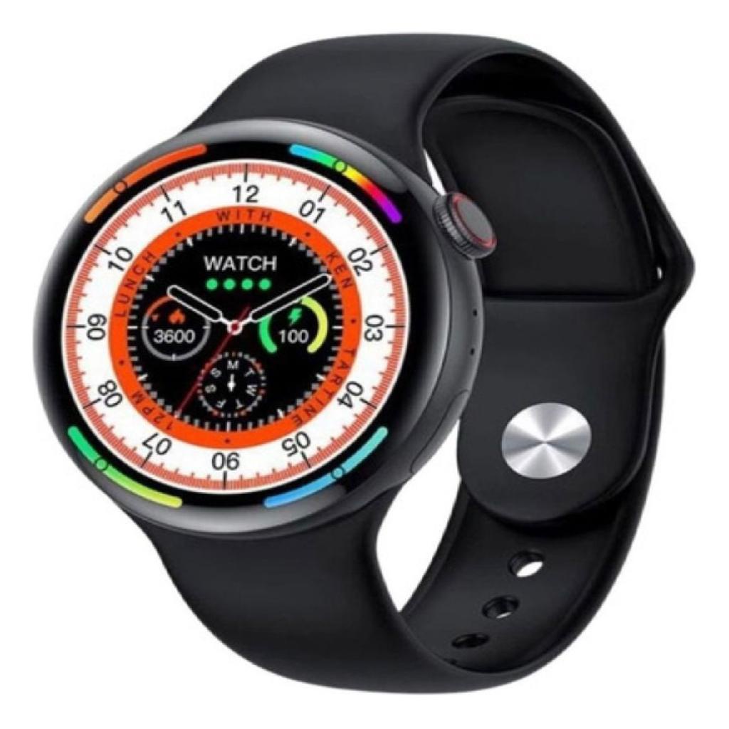 Smartwatch Redondo Series 8 NFC Android iOS Bluetooth Whats | Shopee Brasil