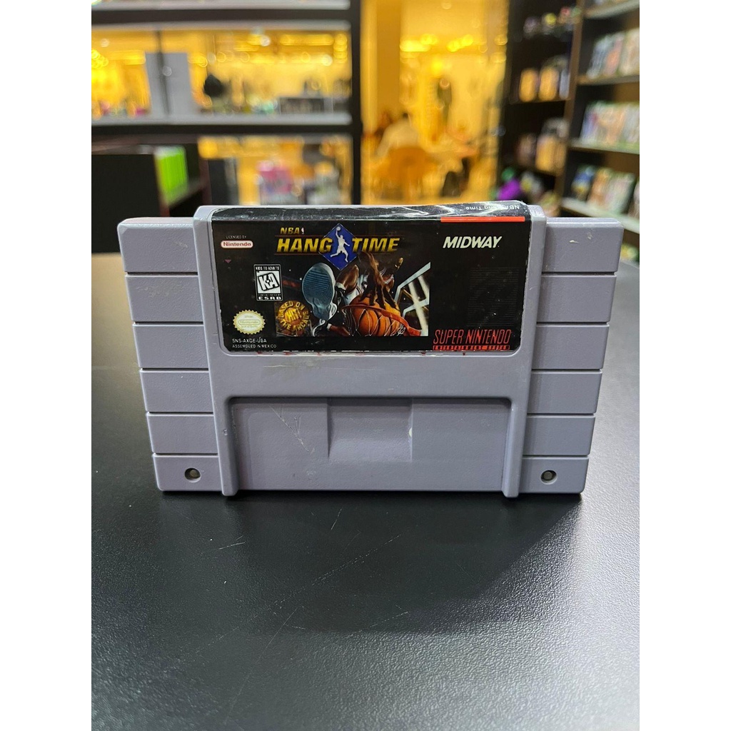 NBA Hang Time Super Nintendo Original Seminovo | Shopee Brasil