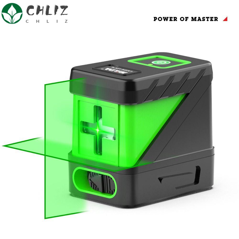 CHLIZ 2 Linhas Mini Com Tripé Receptor 360 Vertical Horizontal Laser ...