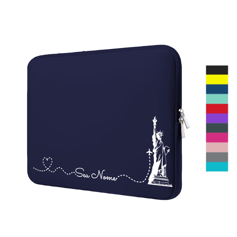 Capa Case Pasta Maleta Para Notebook e Macbook Personalizada 11 12 13 ...