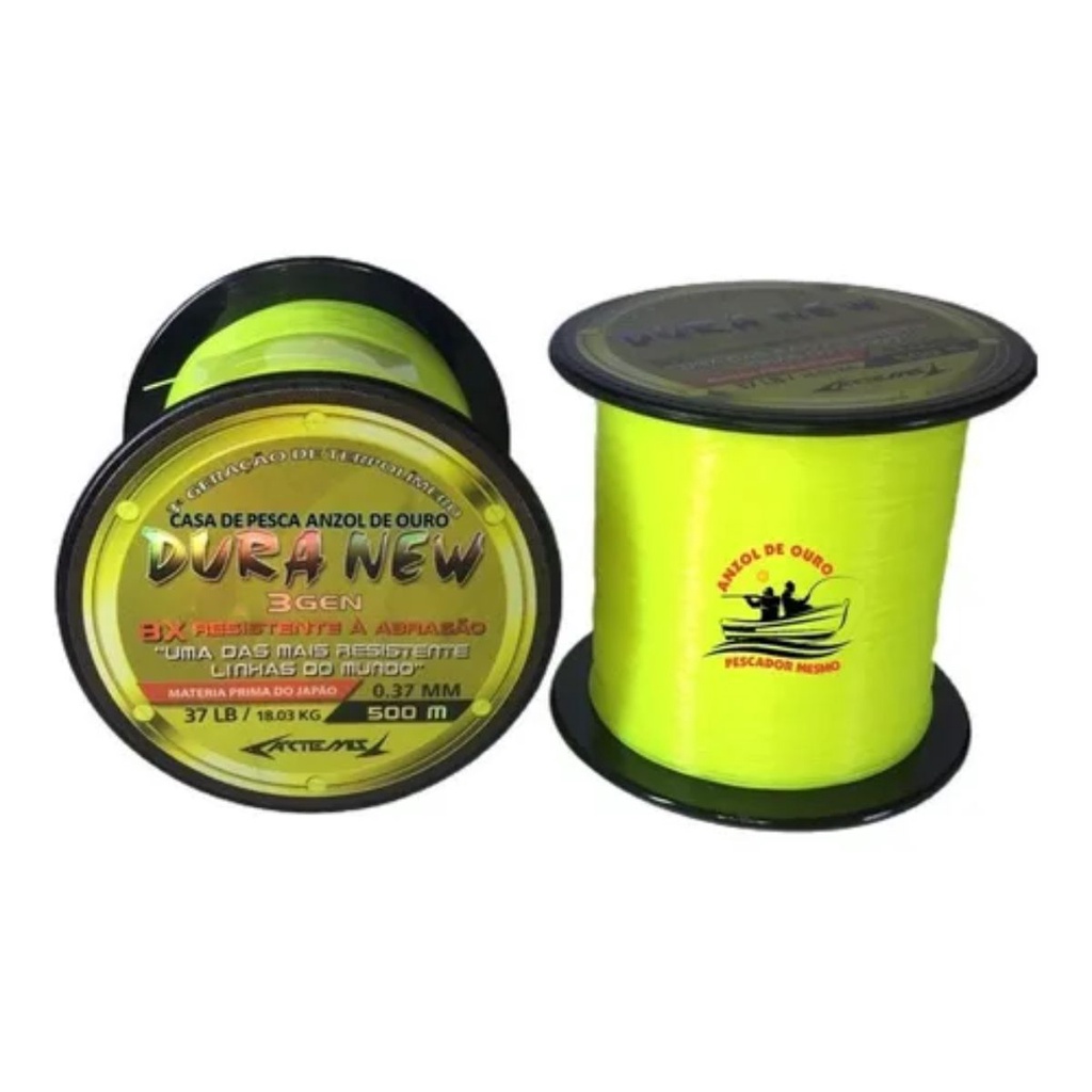 Linha Duranew Duranium 8x 0,60mm 500m 60lb Monofilamento Soft | Shopee ...