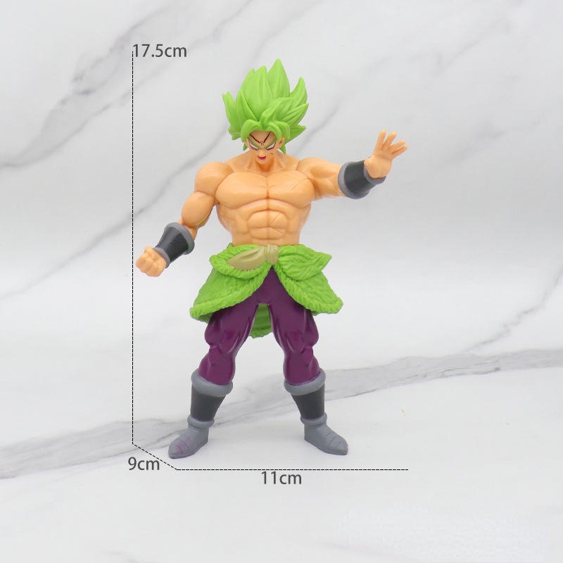 Broly Ultra Instinto 18cm Dragon Ball Goku Vegeta PVC action figure ...