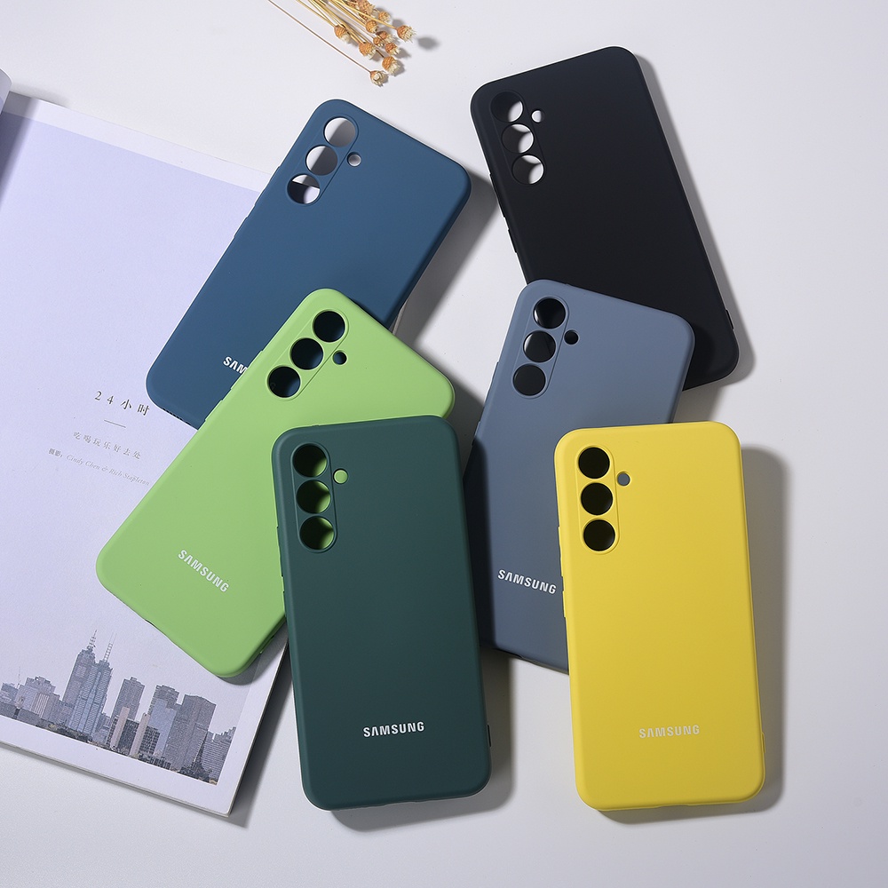 Samsung A 34 54 a34 5G Capa De Silicone Sedoso Macia Para a54 a34 Bolsas Protetoras À Prova De ...