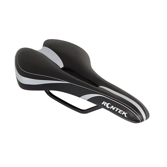 Selim Banco Rontek RT-200 Vazado 278x145mm preto cinza | Shopee Brasil