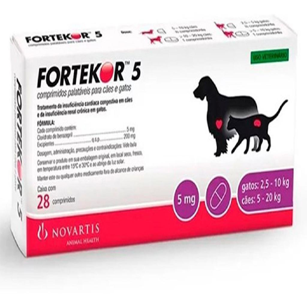 Fortekor 5mg Novartis 28 Comprimidos | Shopee Brasil