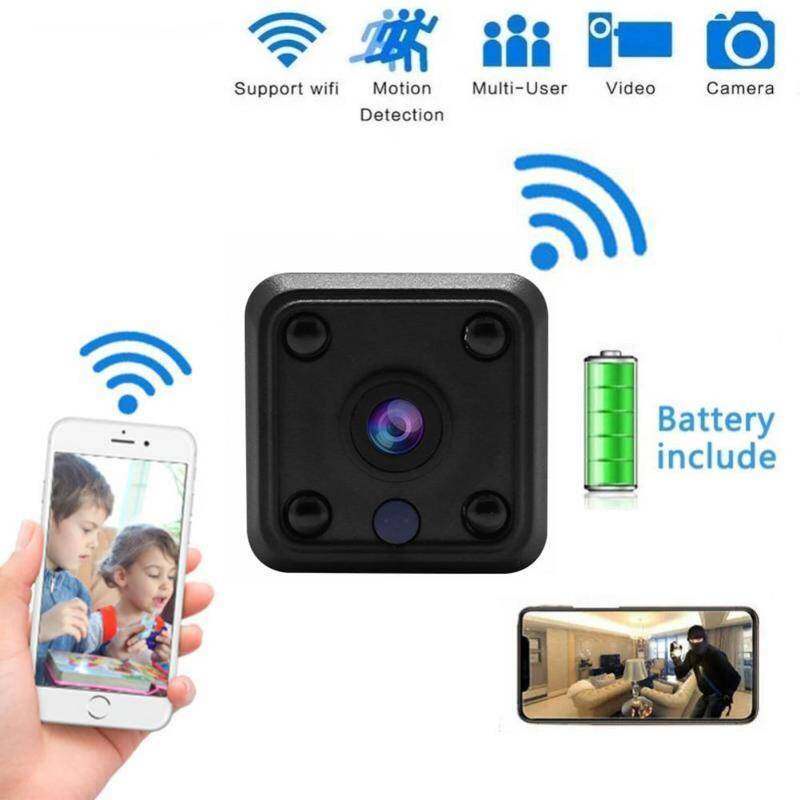 X6 WiFi Mini Câmera HD 1080P Câmeras De Vigilância De Segurança Sem Fio ...