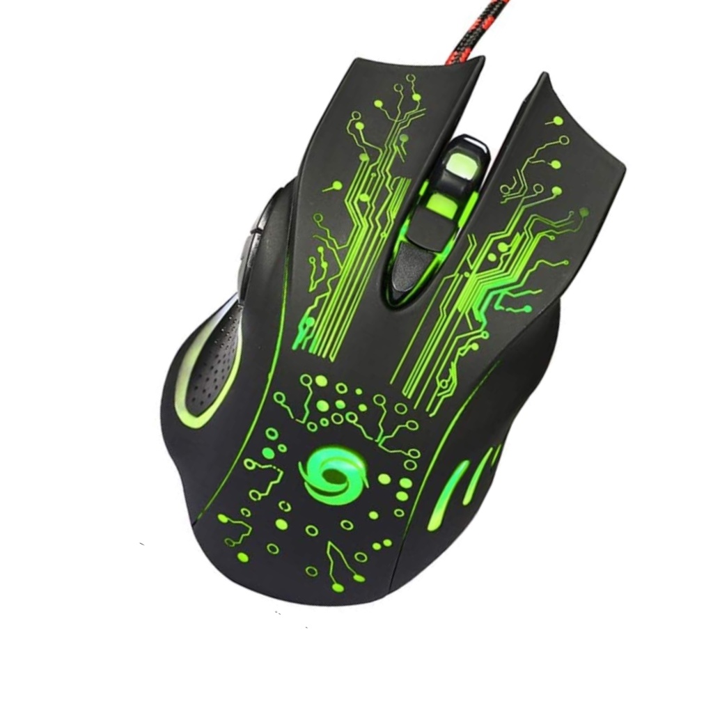 Mouse Gamer Profissional Kapbom 2400dpi Led | Shopee Brasil