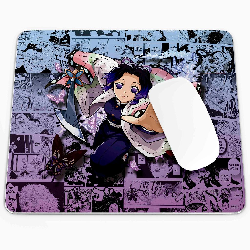 Mouse Pad Demon Slayer Shinobu Borboleta Kimetsu No Yaiba | Shopee Brasil