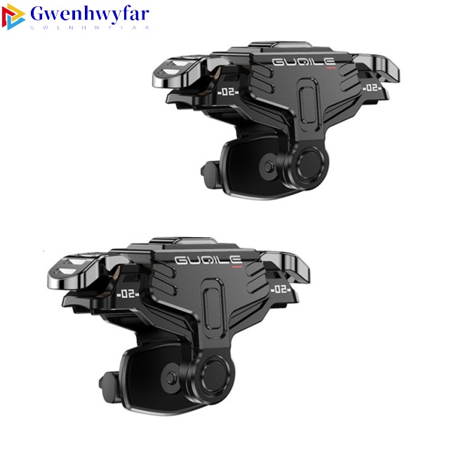 GWEN 2pcs Gt02 Gatilho De Jogo Compatível Para Pubg Aim Botão De ...