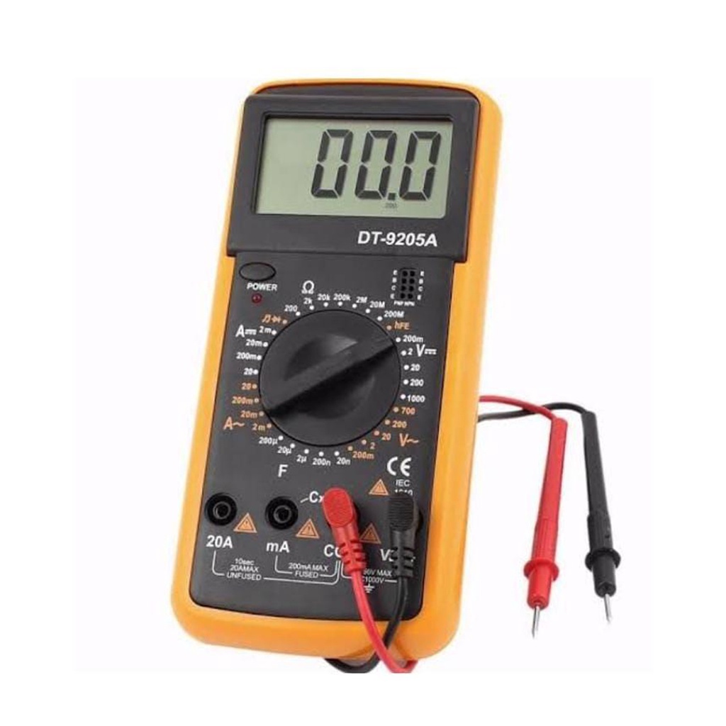 Multímetro Digital com Display LCD e Cabo | Shopee Brasil