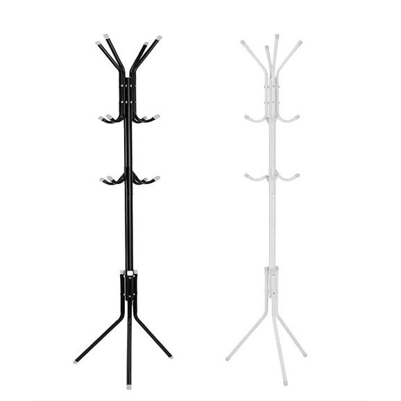 Mancebo Cabideiro Chao Tripe Aco - Unidade | Shopee Brasil