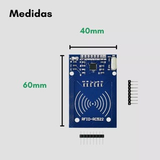 Kit Leitor Rfid Rc522 Cartao Tag 13.56mhz | Shopee Brasil