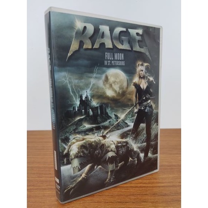 Rage - Full Moon In St. Petersburg (2 DVD + 1 CD Usado) | Shopee Brasil