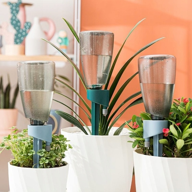 Kit 8 Regador Automatico Irrigador Plantas Gotejador Jardim com ...