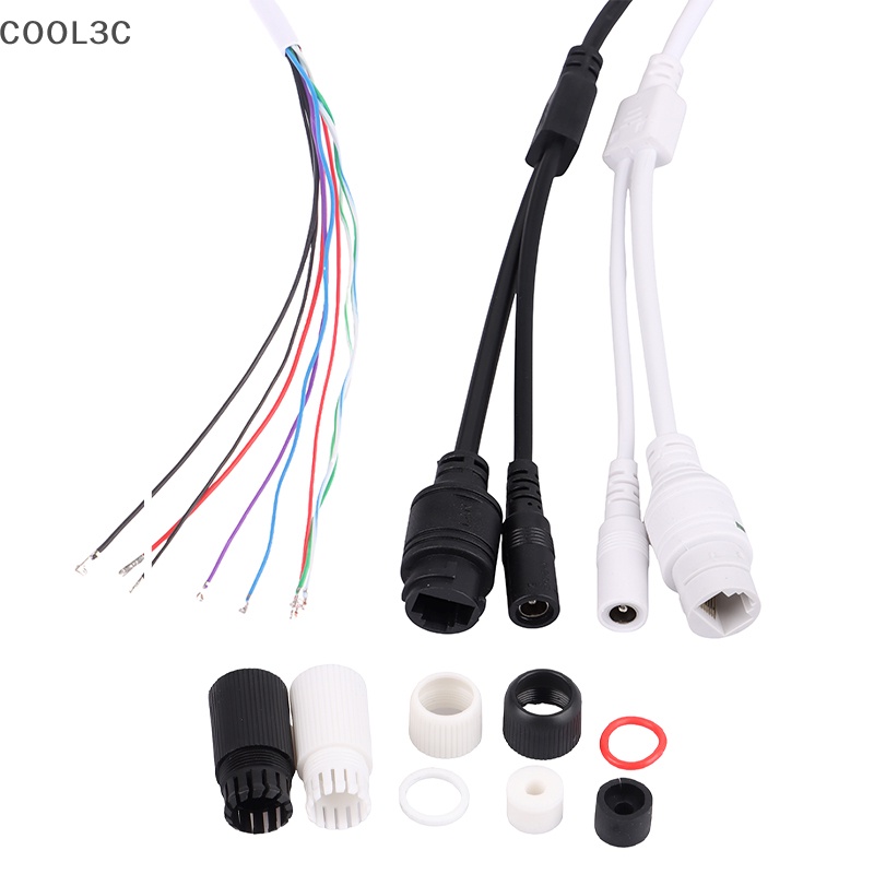 Cabo COOL3C 48V A 12V PoE Com Câmera IP De Áudio DC RJ45 Para CCTV HOT | Shopee Brasil