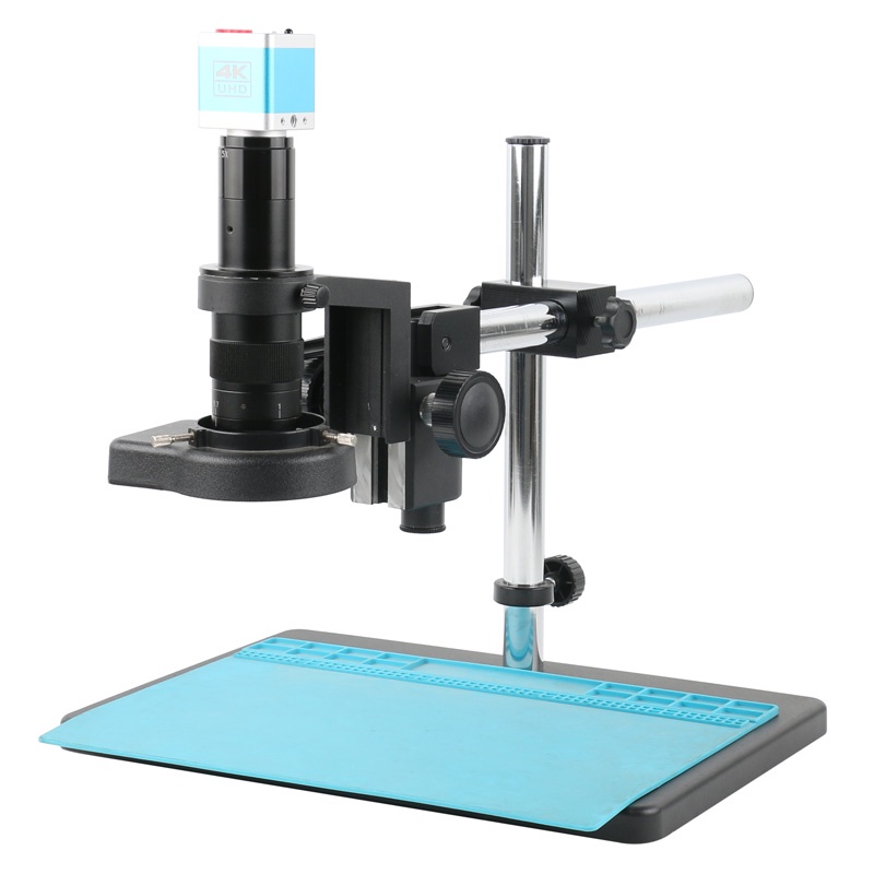 Microscópio Digital 4K UHD 41MP 180X 120X HDMI Tipo C Industrial ...