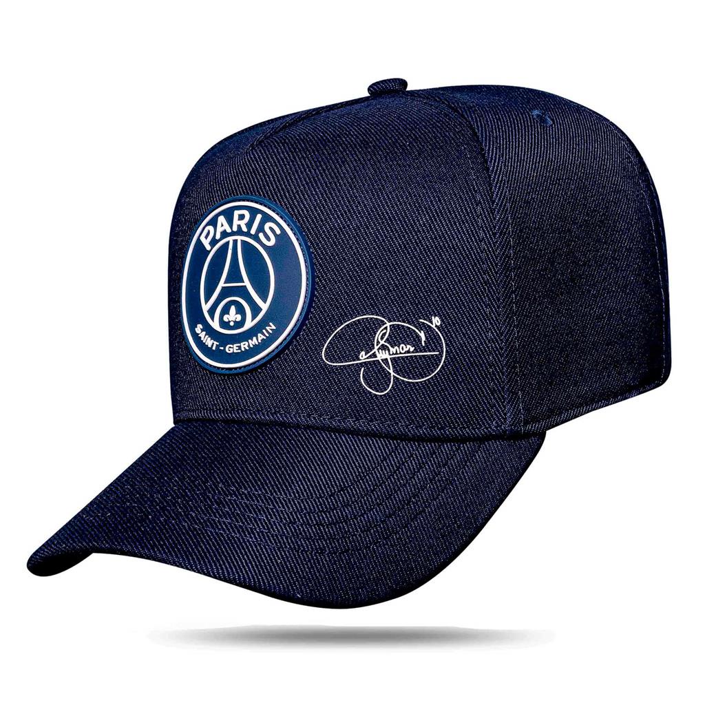 Bone PSG Azul Signature Neymar Jr Snapback Blck Brasil | Shopee Brasil