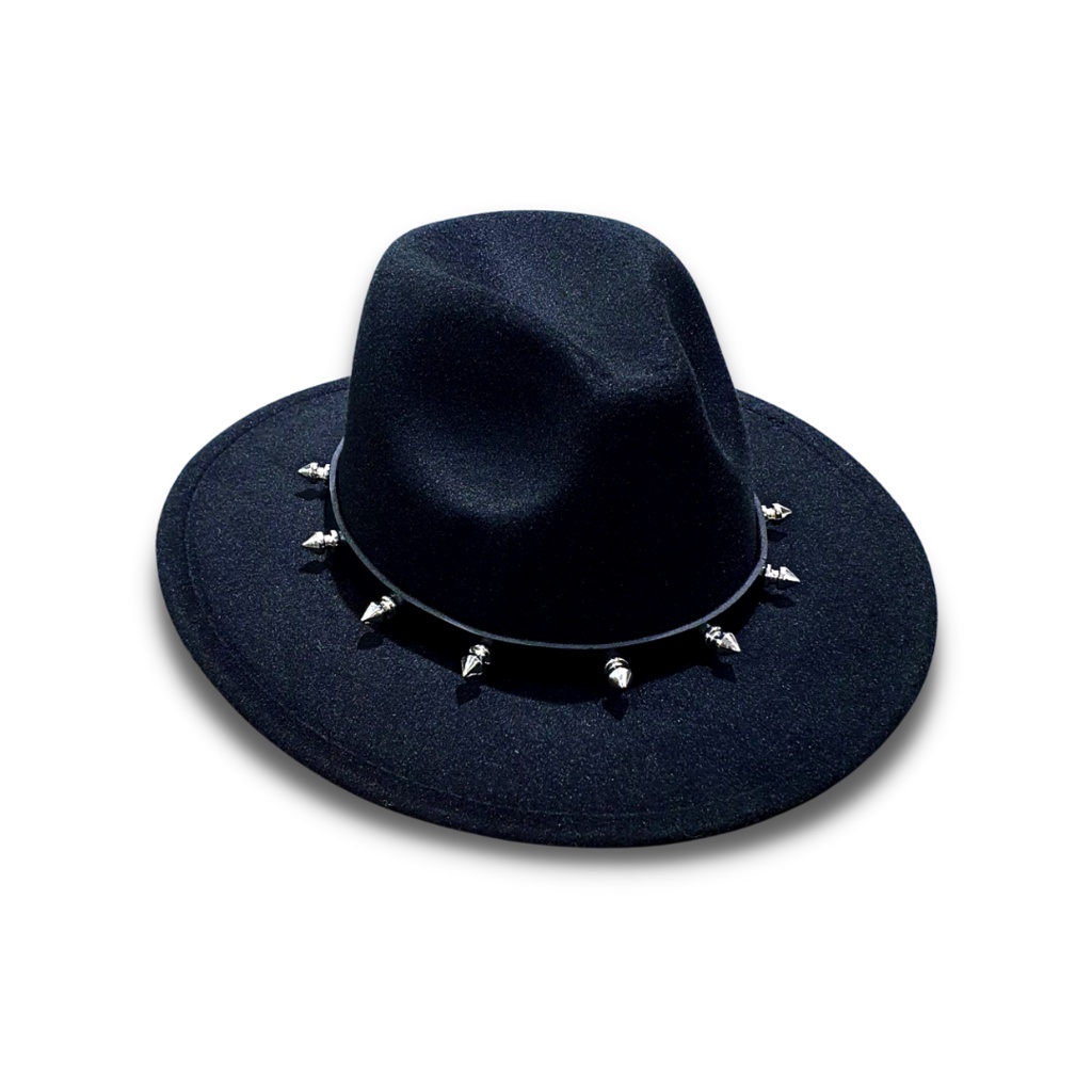 Chapéu Vintage Fedora Punk Rock | Shopee Brasil
