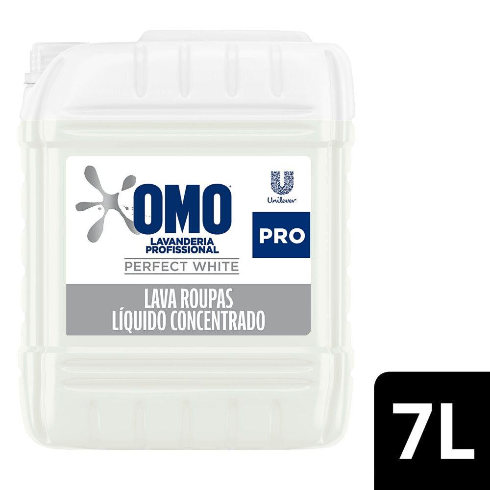 Sabão Líquido Omo Profissional Perfect White Pro 7 Litros - Faz a Boa!
