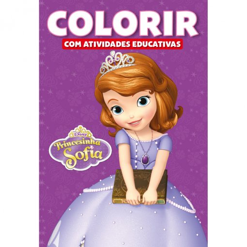 COLORIR ATIVIDADES EDUCATIVAS PRINCESAS DISNEY - PRINCESINHA SOFIA | Shopee Brasil