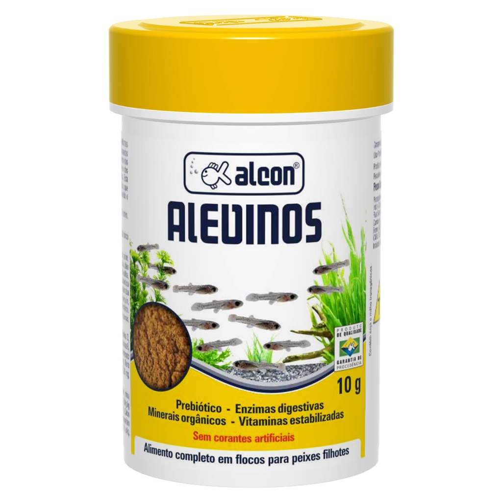 RAÇÃO ALCON ALEVINOS 10GR | Shopee Brasil
