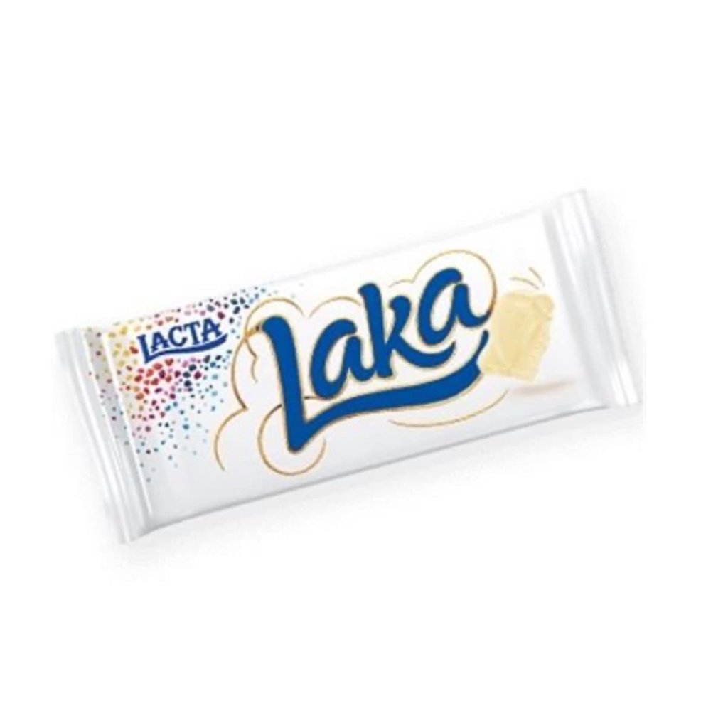 Barra de Chocolate Branco Laka Lacta 80g | Shopee Brasil