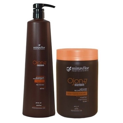 Kit Shampoo e Máscara Ojon + 7 Minas Flor 1kg | Shopee Brasil
