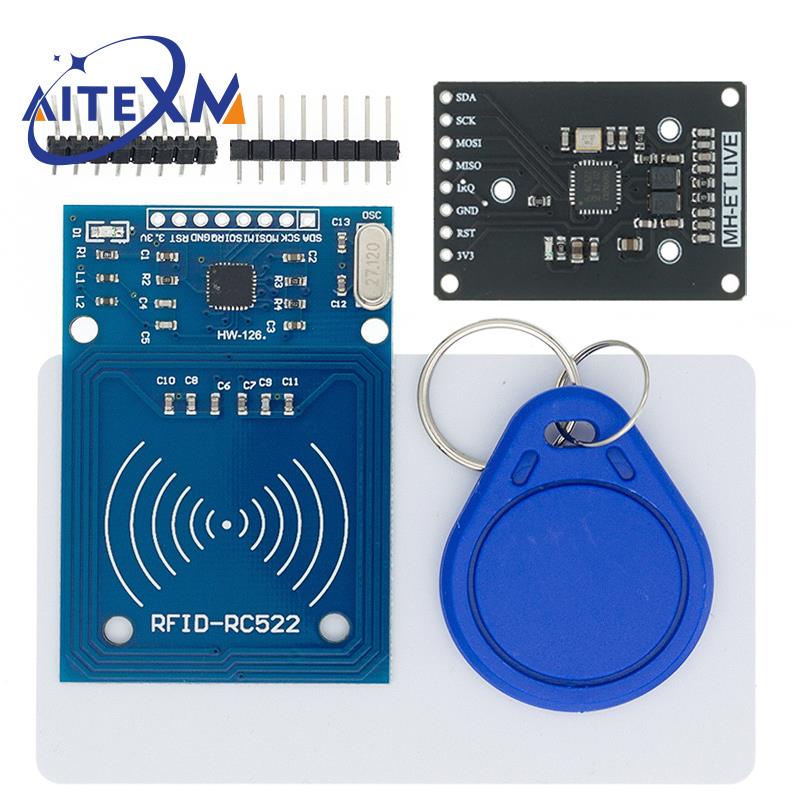 MFRC-522 RC RC522 Antena RFID IC Módulo Sem Fio Para Arduino KEY SPI De ...