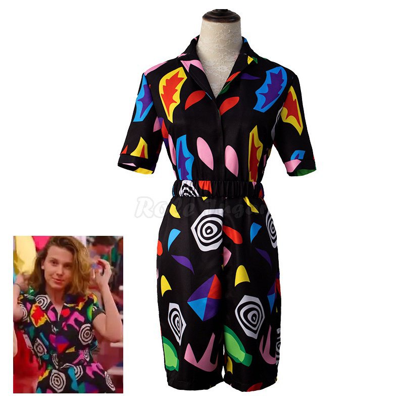 Filme Strange Things Temporada 3 Onze Cosplay Fantasia Meninas ...