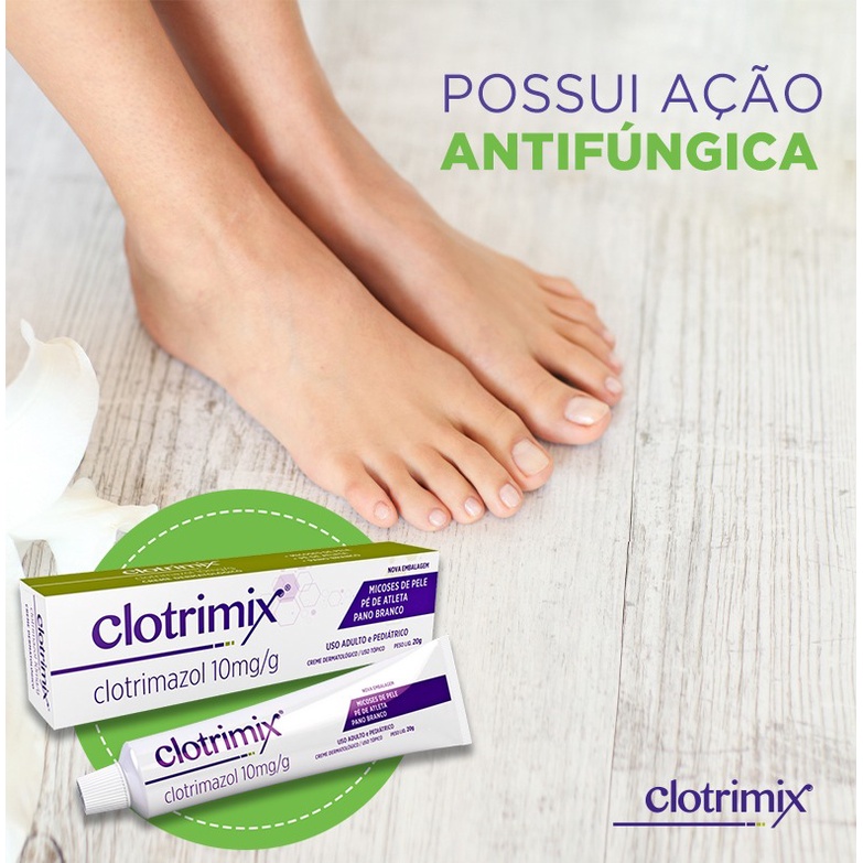 Clotrimix Creme Dermatológico 20G FQM | Shopee Brasil